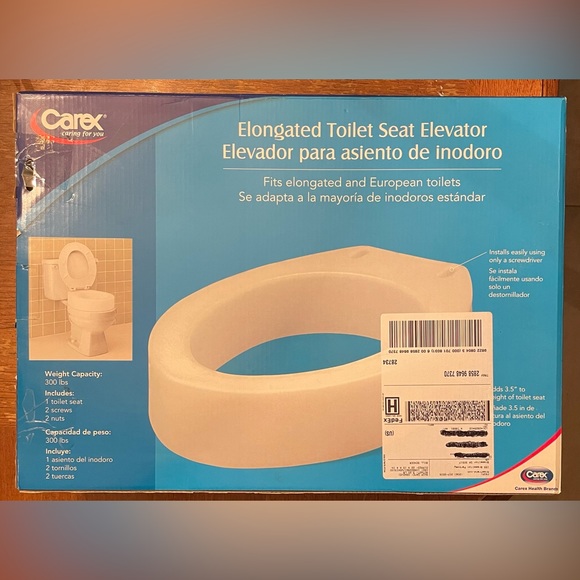 Carex | Bath | Nib Carex Elongated Toilet Seat Elevator | Poshmark